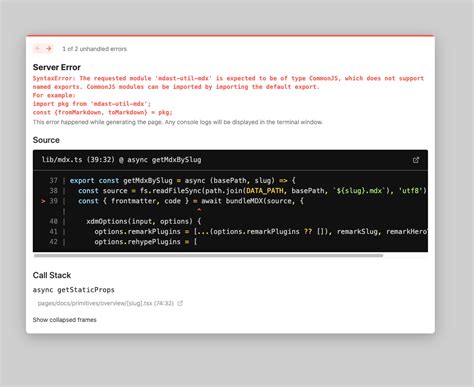 Cannot Yarn Dev Repo Issue Radix Ui Website GitHub