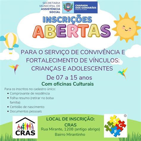 O Serviço De Convivência E Fortalecimento De Vínculos Scfv Está Com