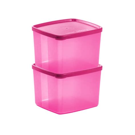 Pwp Square Round 2 800ml Tupperware Plus