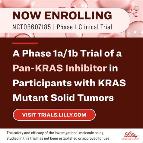 Lilly Medical Us On Linkedin Kras Clinicaltrials Nsclc Lcsm Pdac Crcsm