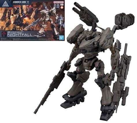 Armored Core Vi Rad Cc 2000 Orbiter Nightfall Model Kit Model Kit Bandai