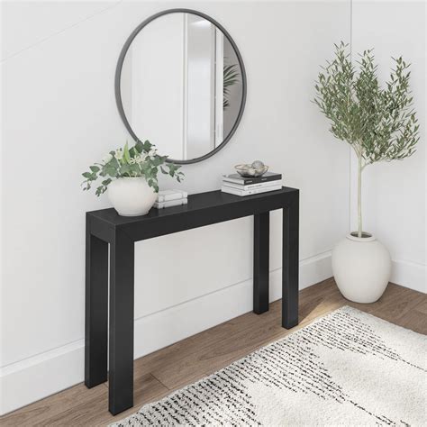 Plankbeam Mesa Consola Moderna De Madera Maciza 4625 Pulgadas