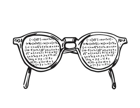 Premium Vector Engineer Glasses Drawing