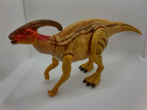 Jurassic World Dino Rivals Parasaurolophus Action Figure Loose