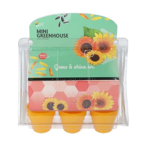 Buzzy® Mini Greenhouse Sunny Flowers Leerzaam Vleesetendeplantnl Vleesetendeplantnl