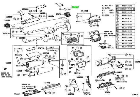 Buy Genuine Toyota 5540830180e0 55408 30180 E0 Panel Sub Assy