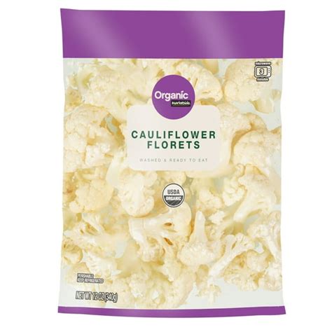 Marketside Fresh Cauliflower Florets 12 Oz Ready To Eat Healthy Snack