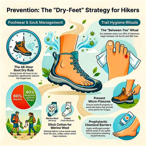 Athletes Foot Prevention Clinical Guide For Hikers Walks4all