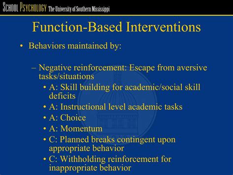 Ppt Development And Evaluation Of Behavior Support Plans For Students
