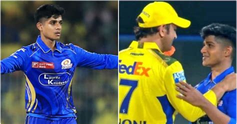Ipl 2025 What Did Ms Dhoni Tell Young Sensation Vignesh Puthur After