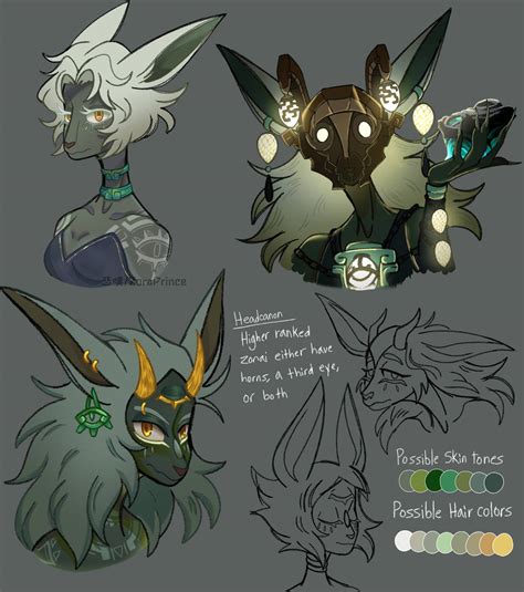 Totk Zonai Sketches By Zoraprince06 On Deviantart