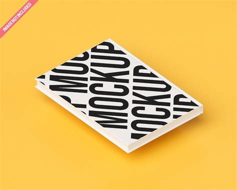 Premium Psd Levitating Book Mockup