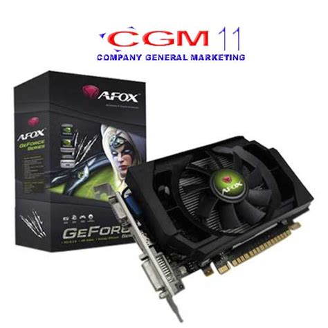 Afox Nvidia Geforce GTX GB GDDR Bit Dual Fan CGM Komputer