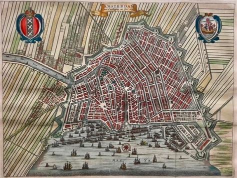 Netherlands Amsterdam C Commelin Amsterdam Met Duytligging Van