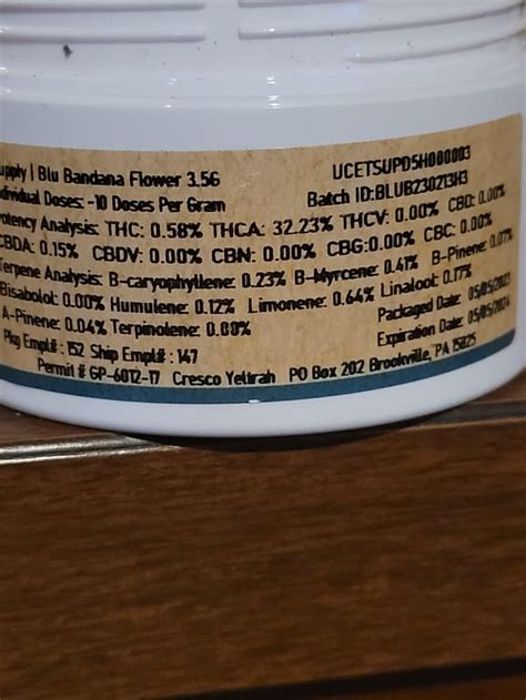 Blu Bandana By Supply Another Float Strain Northfire Cookies×han Solo