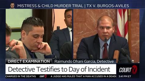Detective Describes Burgos Aviles Behavior At Crime Scene Court Tv Video