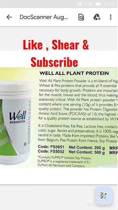 Modicare All Plant Protein Powder All Details Product Knowledge