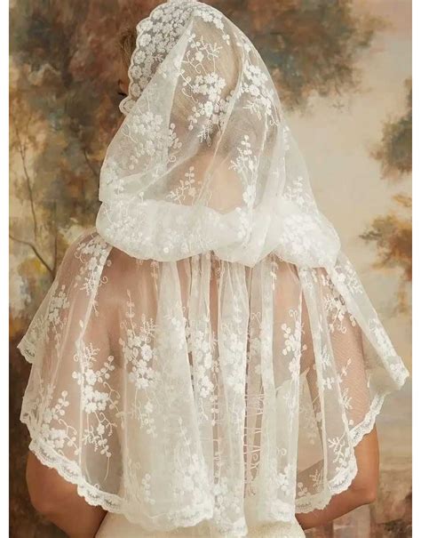 Orthodox Wedding Veil Headscarf