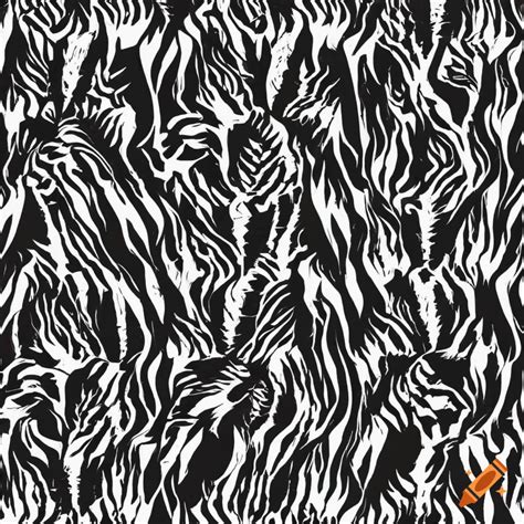 White Tiger Pattern