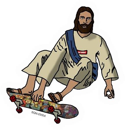 Jesus Skate Sqn Stickers Vendas Online De Materiais Impressos
