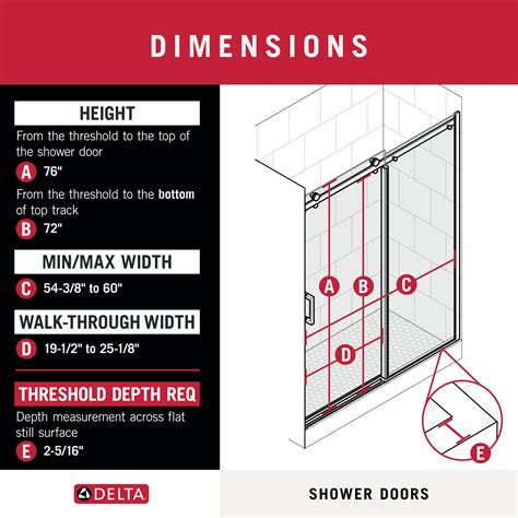 Delta Shower Door Installation Instructions
