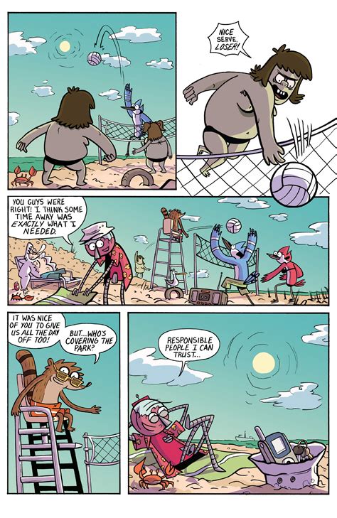 Read Online Regular Show Comic Issue 6