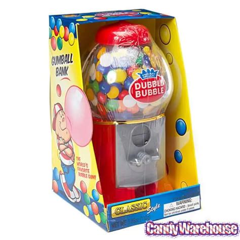 Classic Gumball Machine With Dubble Bubble Gumballs Candy Store