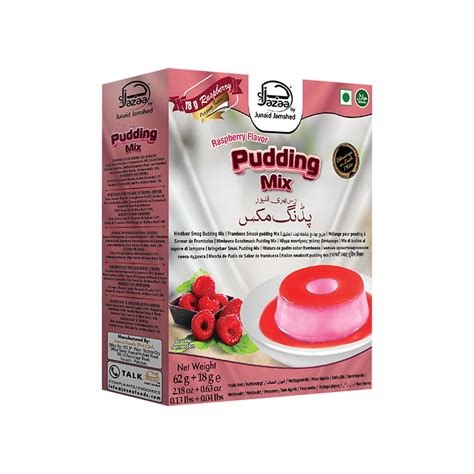 Jazaa Raspberry Flavor Pudding Mix 80gms New Reliance Traders