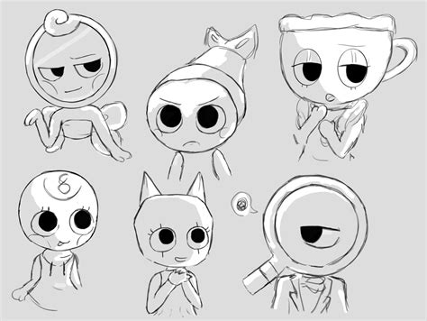 Dandys World Uncolored Fanart By Regiten On Deviantart