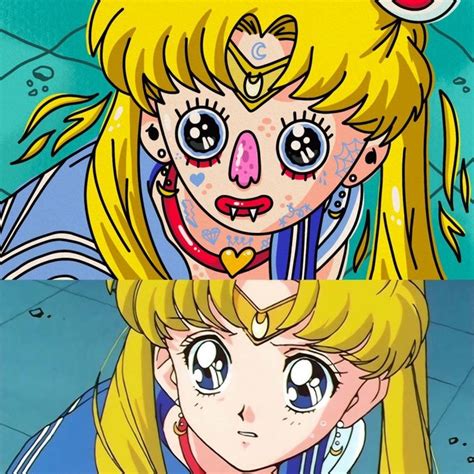 Sailor Goon My Sailor Moon Redraw Challenge Drawing Drawing By Frenemy