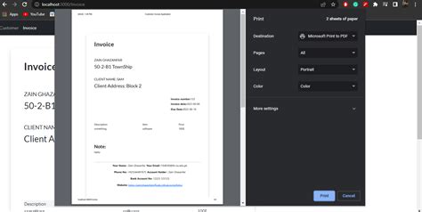 Github Zainghazanfarofficals Customerinvoiceapplication Contain Customer And Invoice