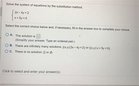 solved solve the system by either the addition method or the
