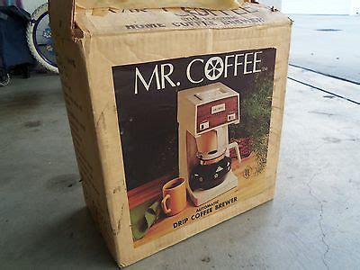 Vintage Mr Coffee Mc 1 Automatic Drip 10 Cup Coffee Maker Brewer Ship