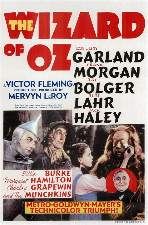 The Wizard Of Oz 1939 Release Info Imdb