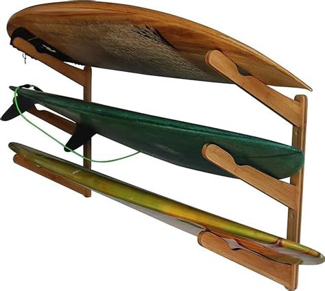 Surf Wall Rack Triple 3 Board Surfboard Wood Wall Storage And Display Mount For Surfboard