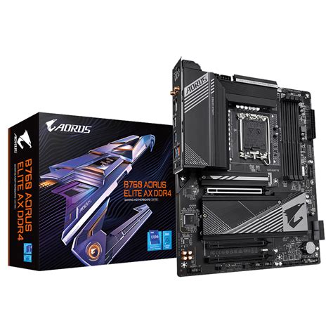 Buy Gigabyte B Aorus Elite Ax Ddr Motherboard B Aorus Elite Ax Ddr Pc Case Gear