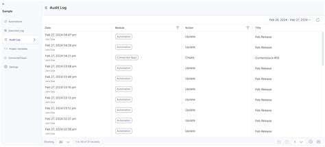 Monitor Automate Activities In Audit Log Monitor Automate Activities In Audit Log