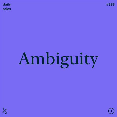 Ambiguity Ambiguity Neuroscience Psychology