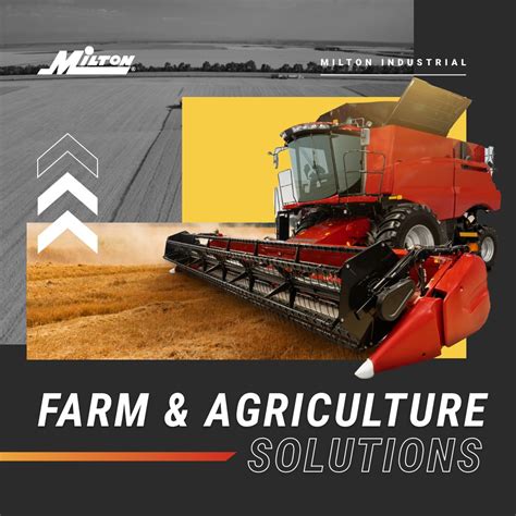Milton Industries Inc On Linkedin 🚜 Farming Is The Backbone Of