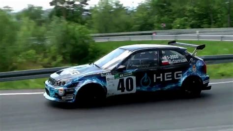 Honda Civic Ek4 K20 Dohc I Vtec Hill Climb Youtube