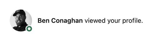 Peter Johnson On Linkedin Sup Ben Conaghan U Wanna Give Me A Job I