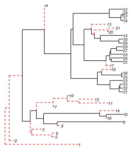 Phylogenetic Tools For Comparative Biology Plotting Phylogenies With Lineages Leading To