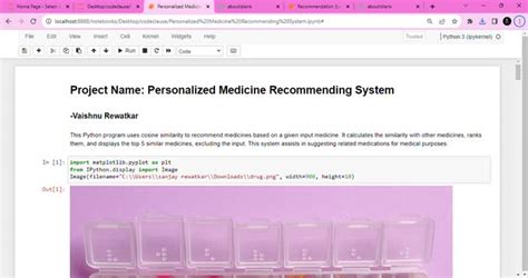 Vaishnu Rewatkar On Linkedin Codeclause Medicine Recommendation Medicinerecommedation