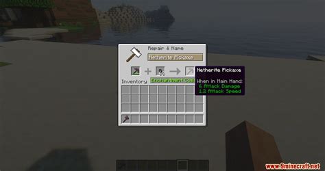 Netherite Nuggets Mod 1 19 1 18 2 Netherite Equipment Repair Mc