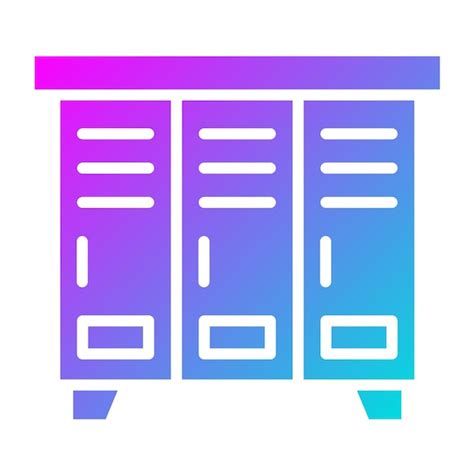 Premium Vector Locker Vector Icon Design Illustration