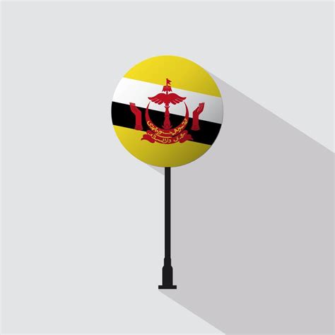 Brunei Circle Sign Flag Illustration 51786639 Vector Art At Vecteezy