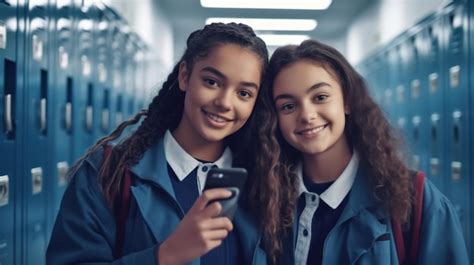 Premium Ai Image Class Mates