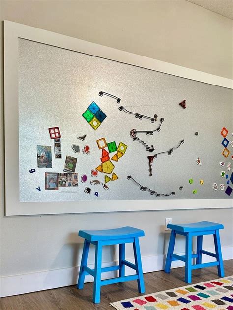 Diy Magnet Wall — Ashley French Interactive Play Wall Wallpaper For