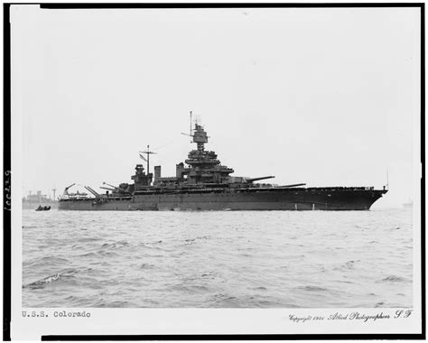 Battleship Photo Index Bb 45 Uss Colorado