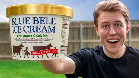 I Tried Every Flavor Of Blue Bell Ice Cream Youtube